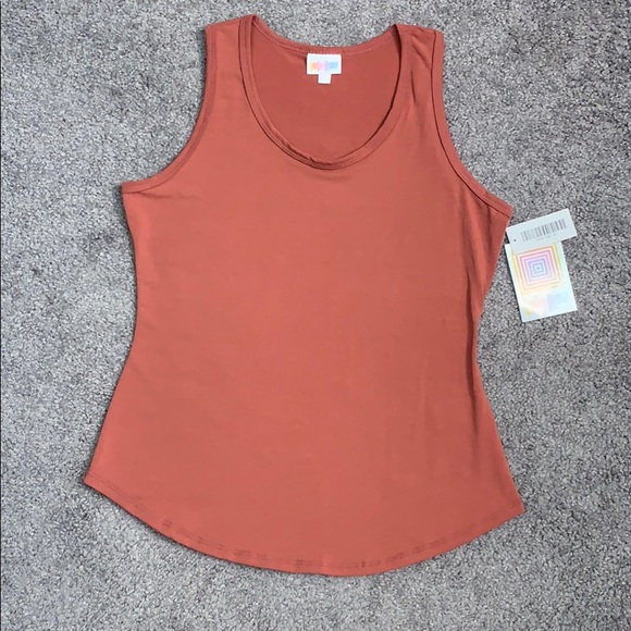 LuLaRoe | Tops | Lularoe Reddishbrown Stretchy Tank Top S Nwt | Poshmark